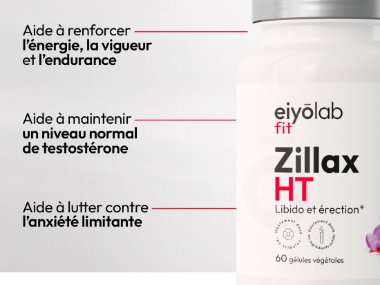 Stimulant sexuel homme, naturel et efficace, Zillax en gélule - Achat